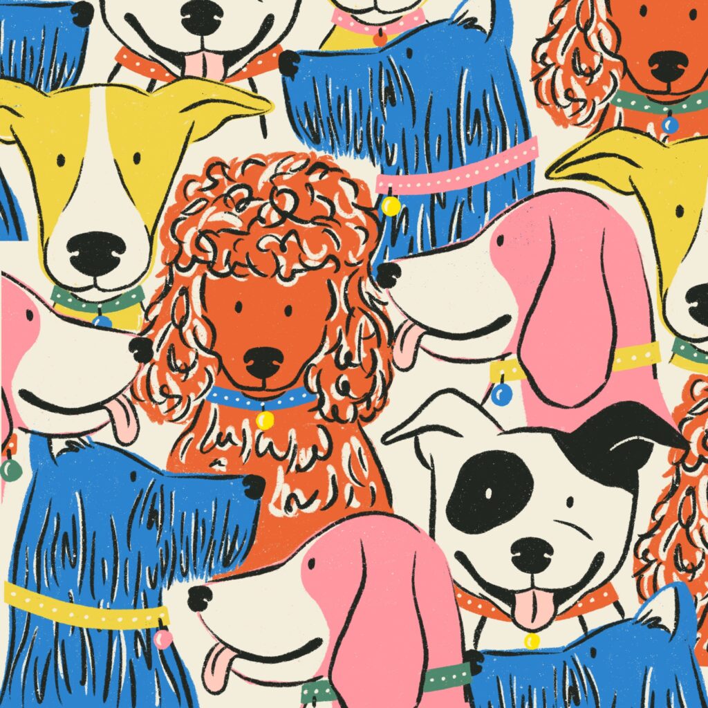 Rainbow Dogs - Megan Roy